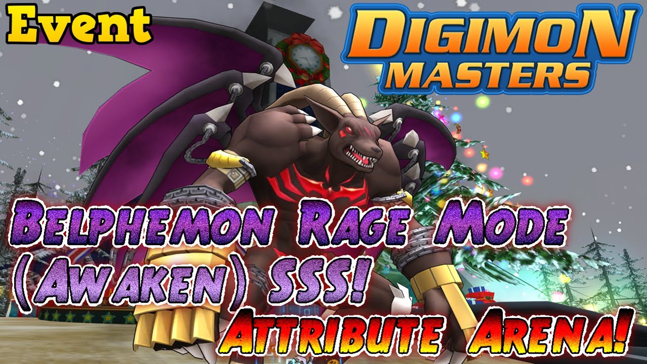 Belphemon Rage Mode (Awaken) & Attribute Arena Release (19.12.2023-26. ...