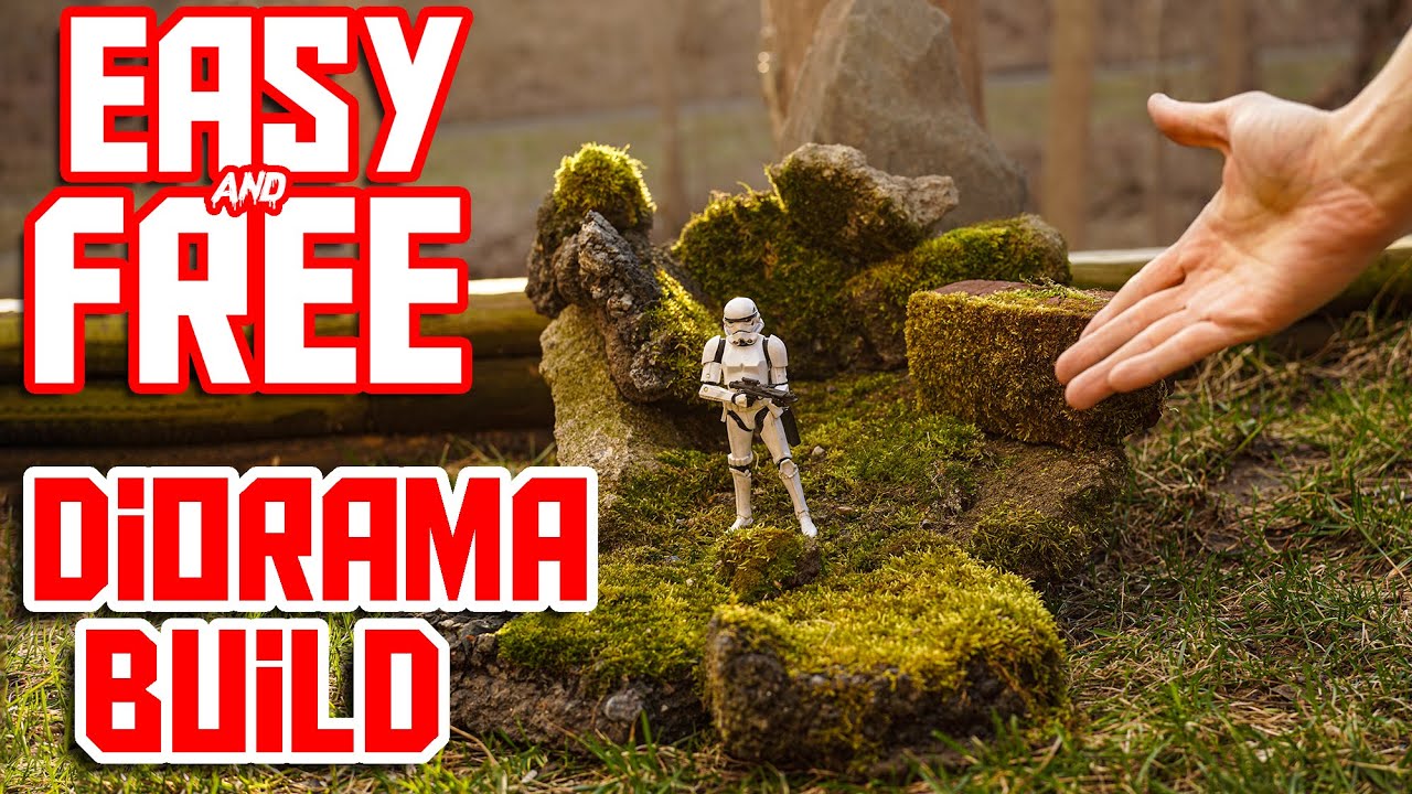 Easy and Free Diorama Build! - YouTube