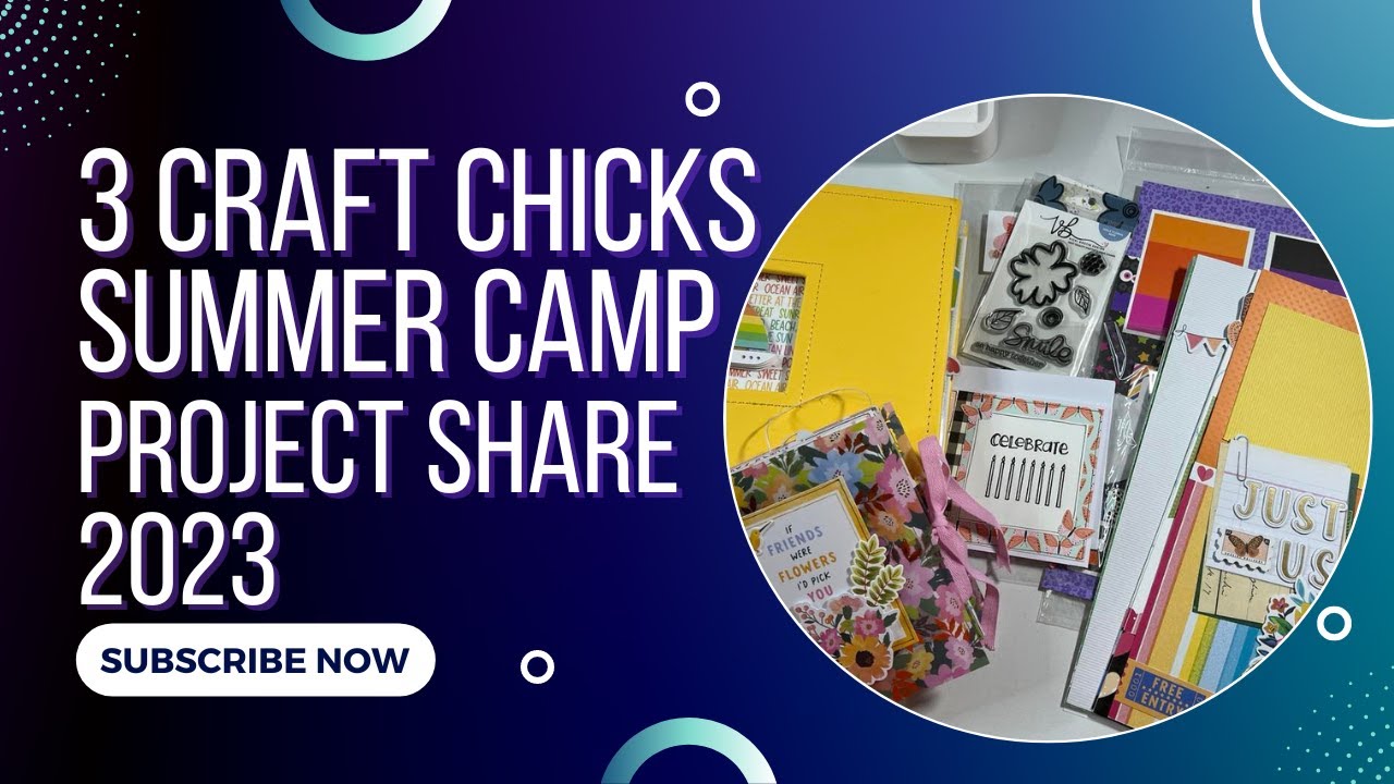Project Share || 3 Craft Chicks Seaside Virtual Retreat 2023 - YouTube