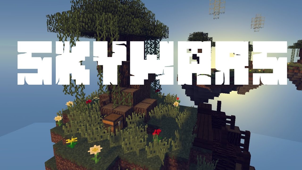 ИГРАЮ в SKYWARS НА СЕРВЕРЕ mc.zone - YouTube