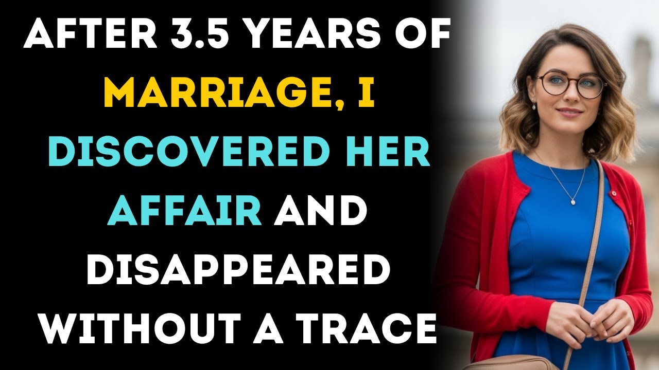 After 3.5 Years of Marriage, I Discovered Her Affair and Disappeared ...