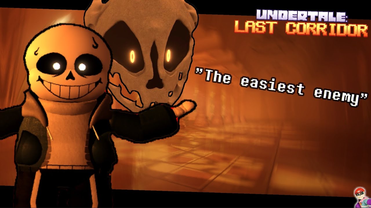 "THE EASIEST ENEMY" Classic Sans Gameplay [Undertale Last Corridor ...