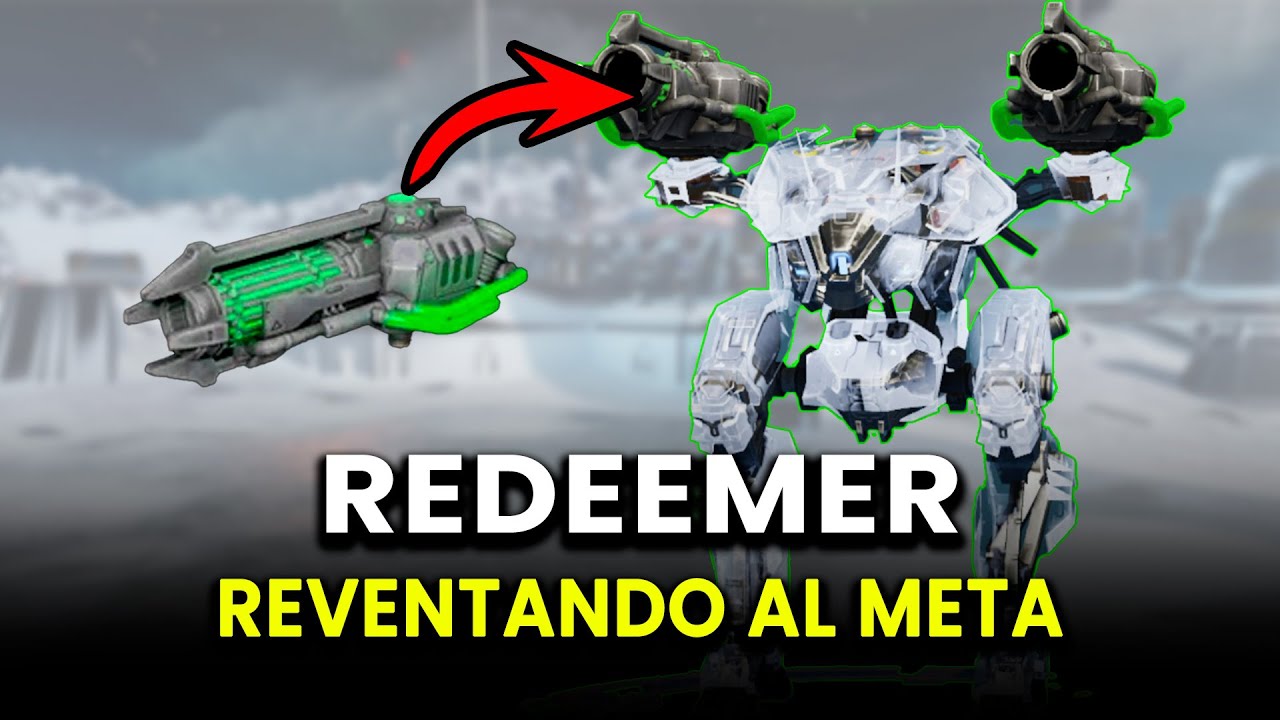 War Robots | Esta CRYPTIC REDEEMER pega DURISIMO - Pinceladas Graficas ...