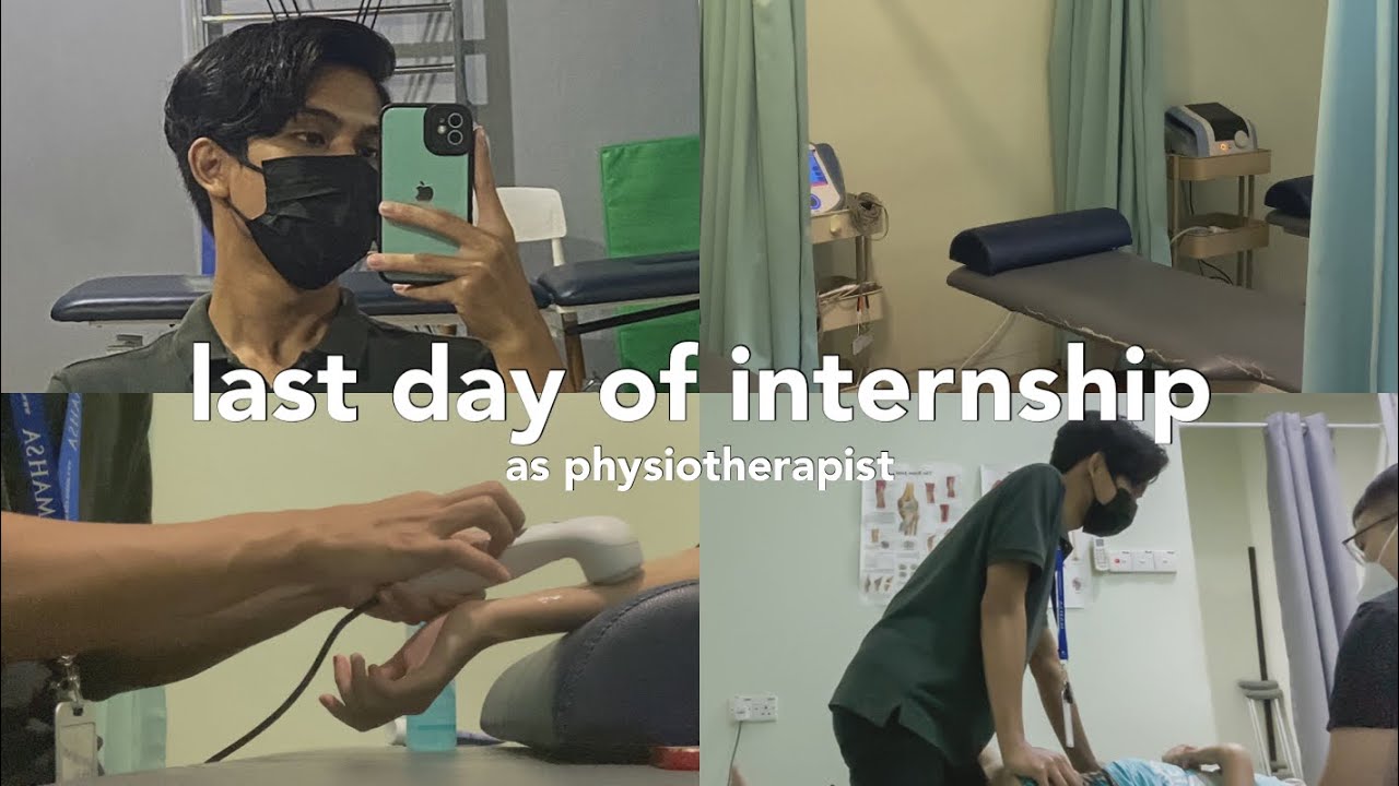 last day of internship 🧑🏻‍⚕️ as physiotherapy student in mahsa college ...