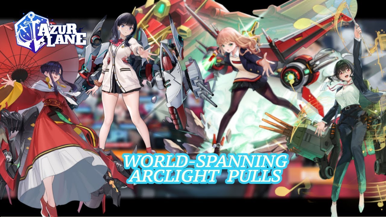 SSSS.Gridman and SSSS.Dynazenon X Azur Lane Event Banner Pulls - YouTube