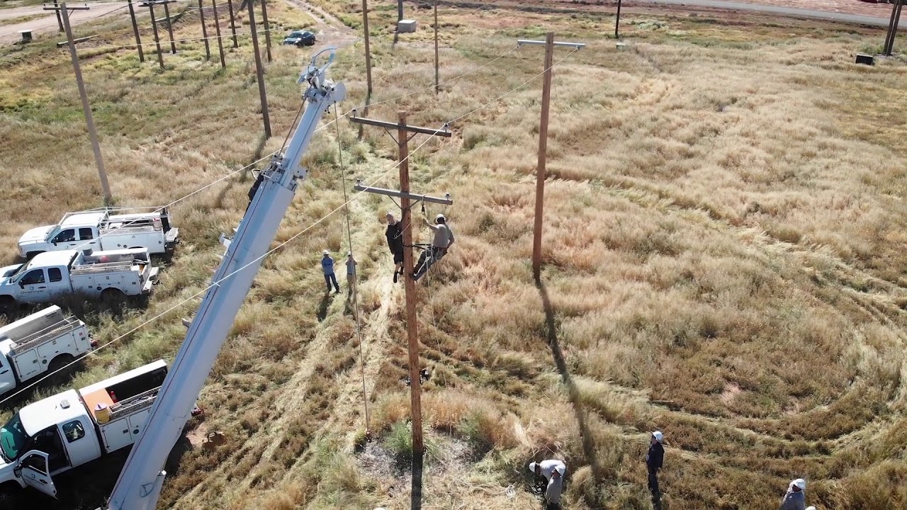 Pole Top Rescue Training - YouTube