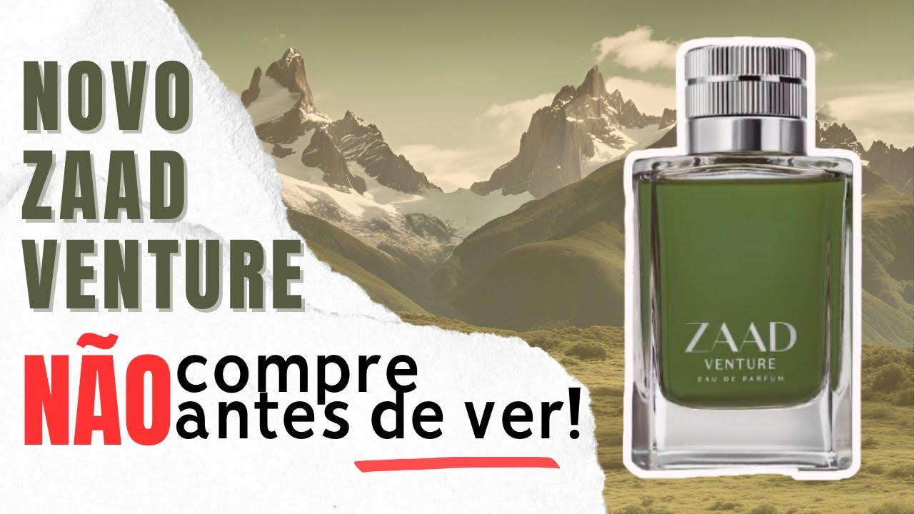 RESENHA COMPLETA DO NOVO ZAAD VENTURE - VALE A PENA? - YouTube