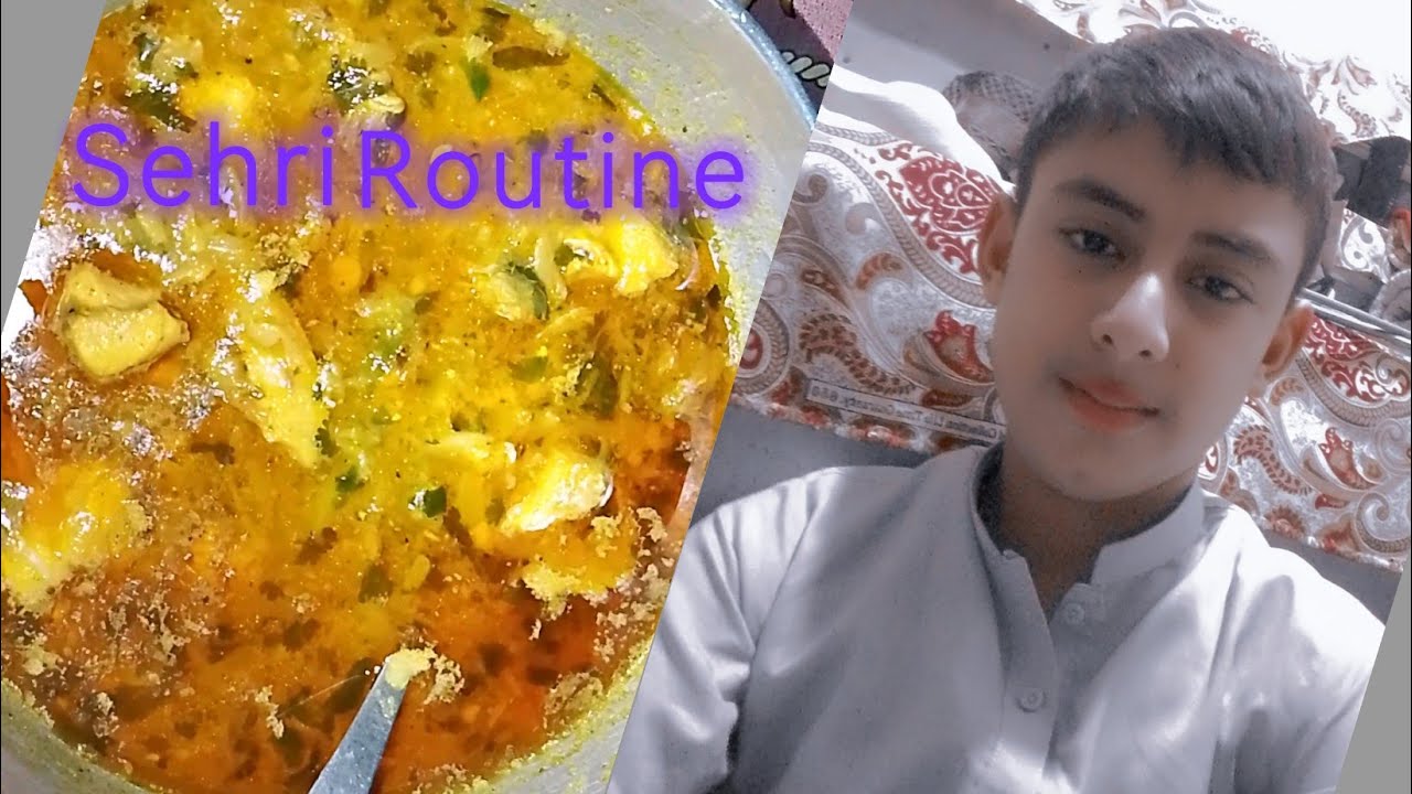 Sehri Routine .Tasty Samosa banay. 😋 Ramzan Episode.. (Saad Family ...