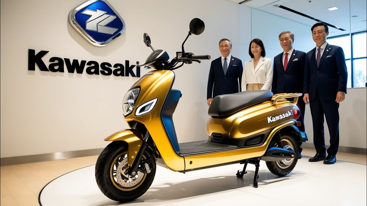 New Kawasaki Cargo EV 2026 ⚡ Commercial Electric Scooter Review - YouTube