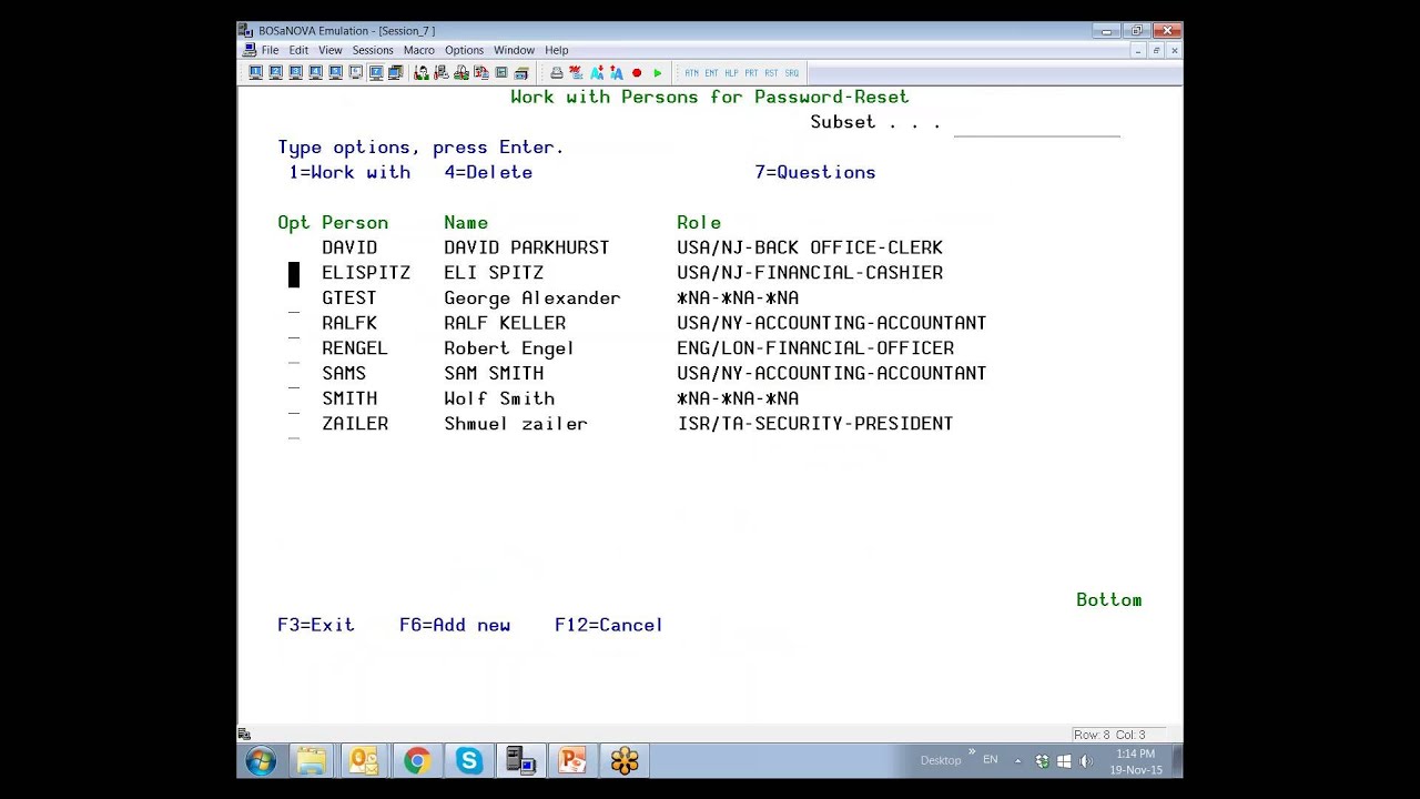 Password Reset Tutorial November 2015 - YouTube