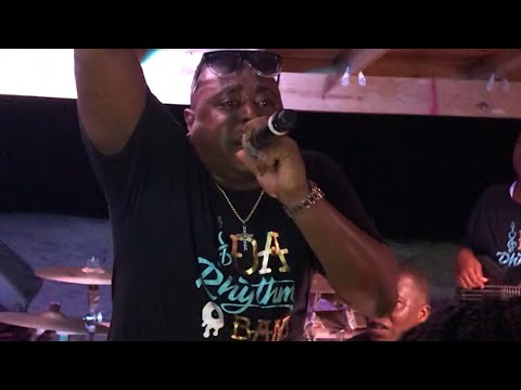 Blaudy and Jammin Rahming backed by Da Rhythm Band performing at ...