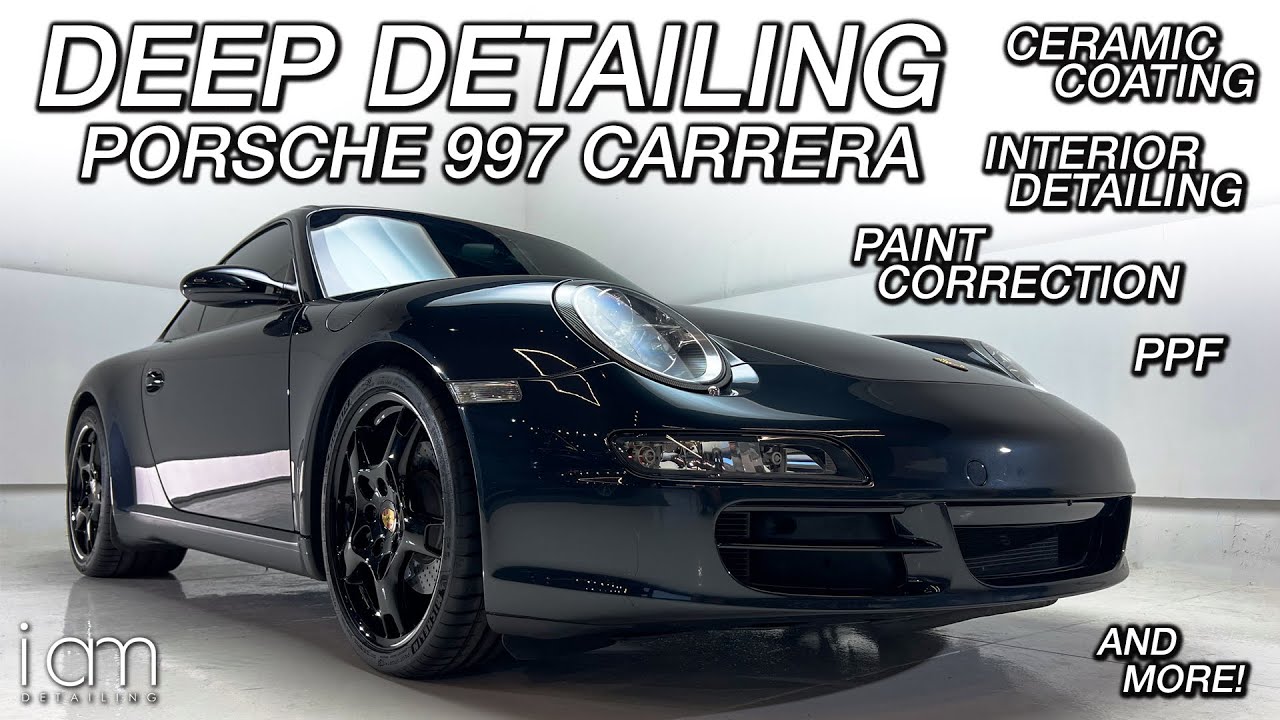 THIS Porsche 997 Carrera gets THE WORKS! Paint Correction, Ceramic ...