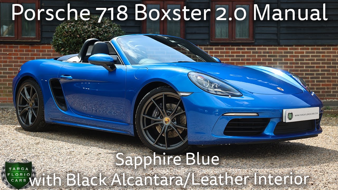 Porsche 718 Boxster 2.0 Manual registered May 2017 (17) finished in ...
