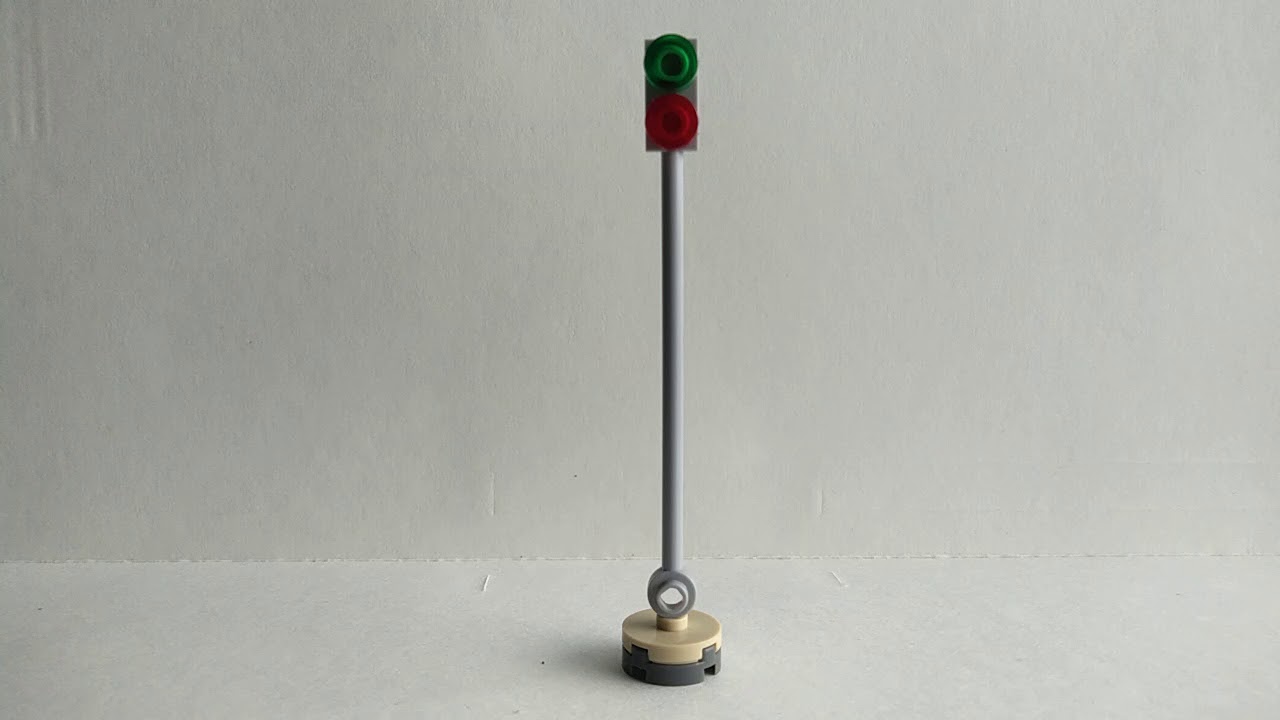 How To Build A Lego TRAFFIC LIGHT 🚥 - YouTube