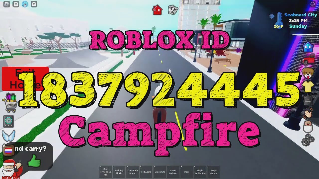 CAMPFIRE Roblox Song Codes - YouTube