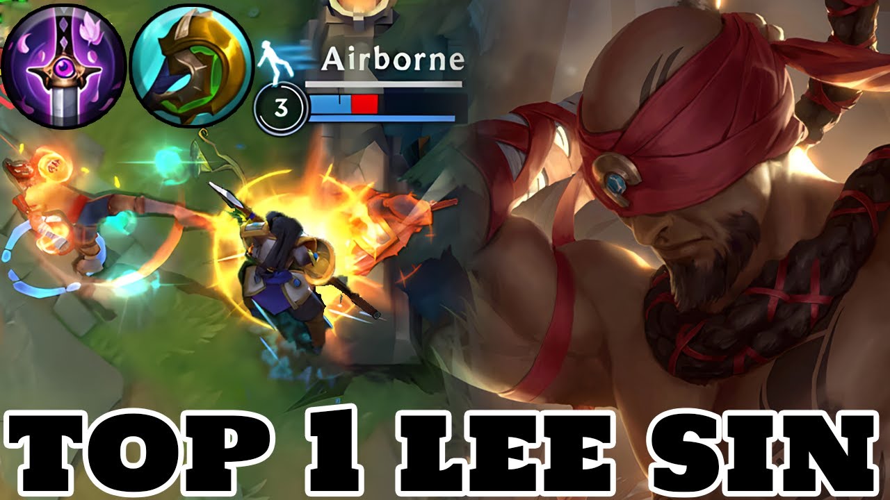 Wild Rift Lee Sin - Top 2 Lee Sin Gameplay Rank Grandmaster - YouTube