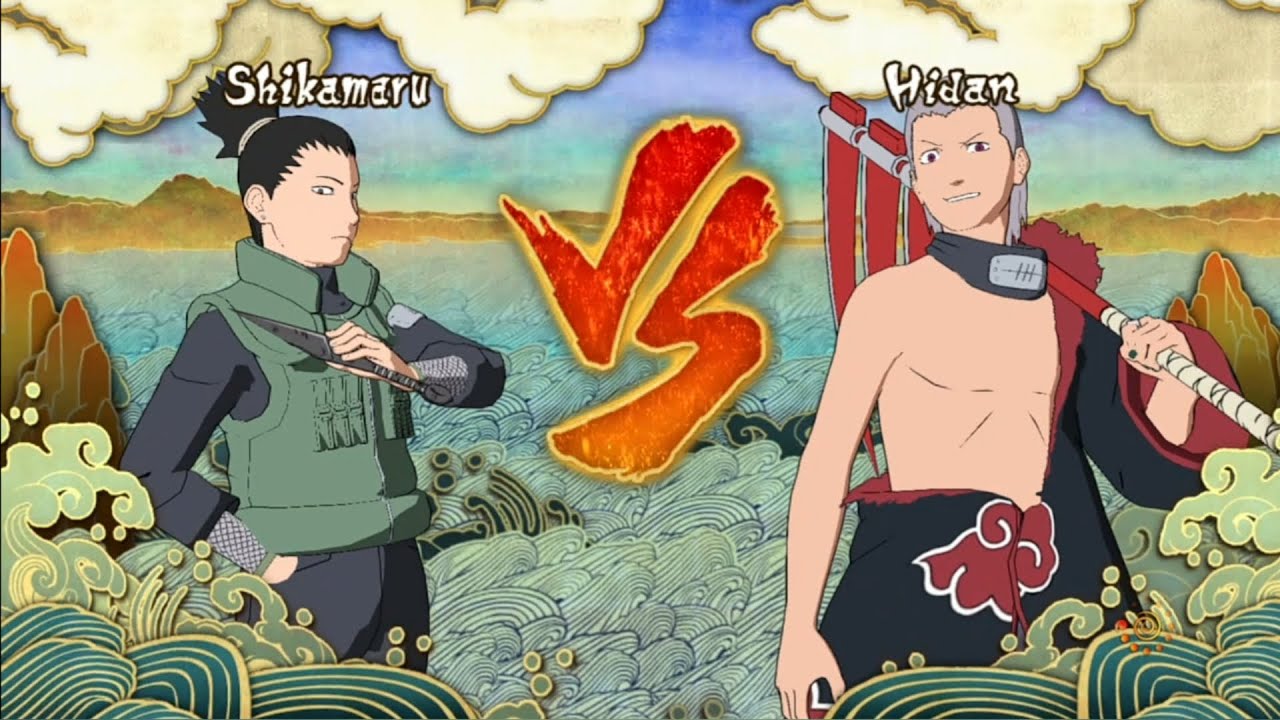 Shikamaru vs Hidan Full fight !! Storm 3 ninja world timeline - YouTube