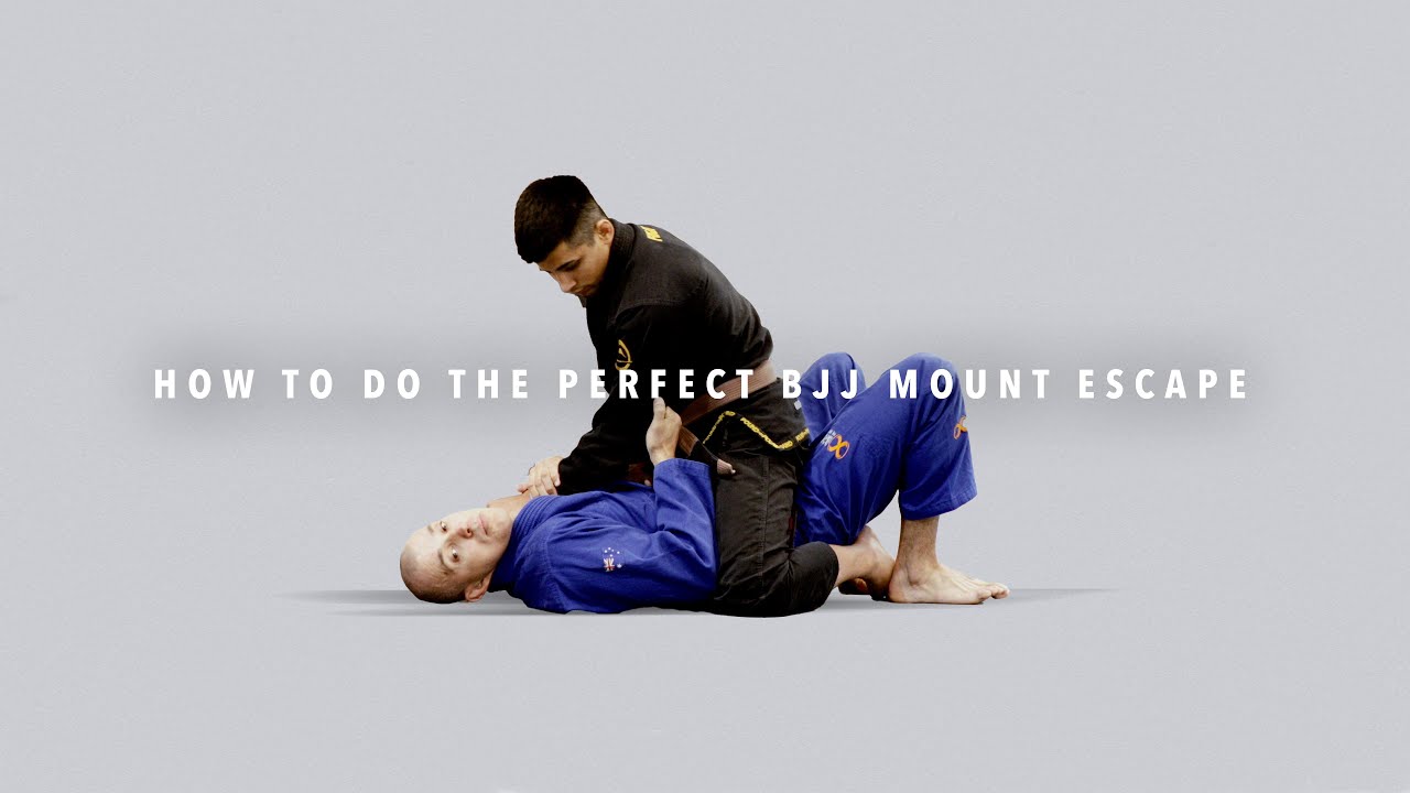 How To Do The Perfect BJJ Mount Escape - YouTube