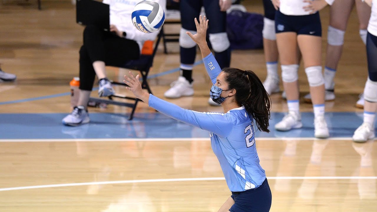 UNC Volleyball: Heels Storm Back to Beat Michigan in 5 Sets - YouTube