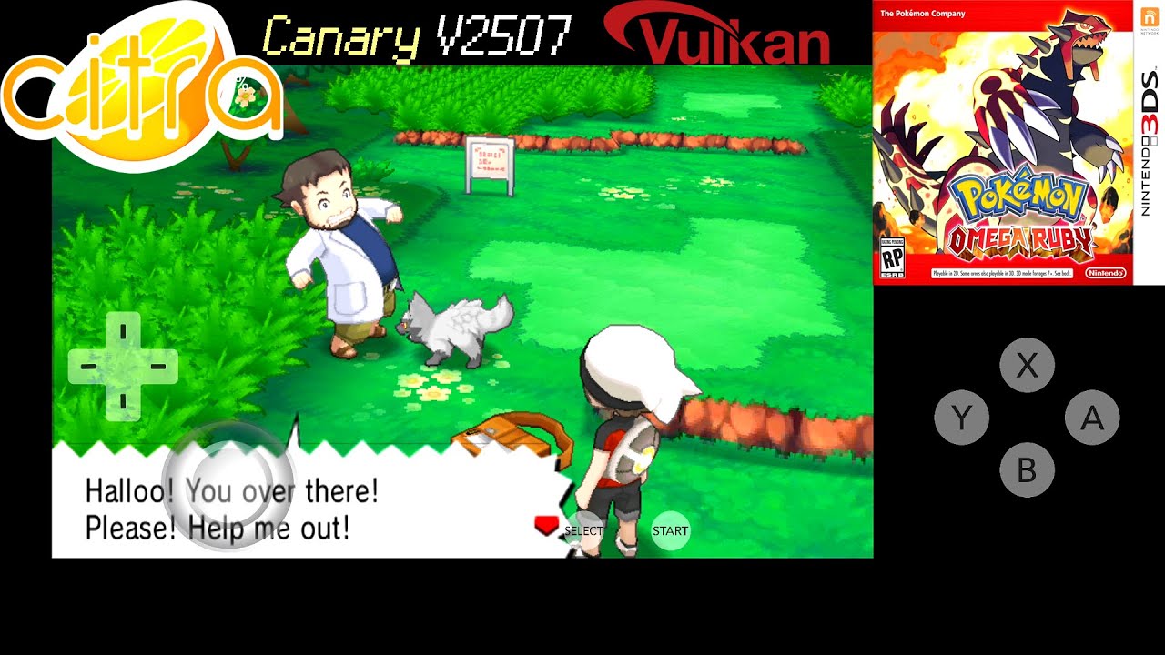 Pokemon Rutile Ruby - 3DS (Citra Vulkan - Canary v2507) Tested on Helio ...