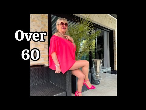 Natural & Beautiful Older Woman Over 50 ✨ Mature Model