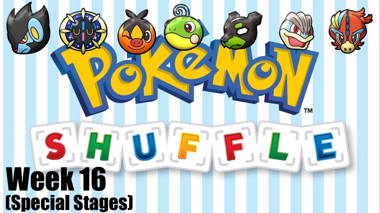 Pokemon Shuffle | Week 16 Special Stages - Luxray, Machamp, Keldeo ...