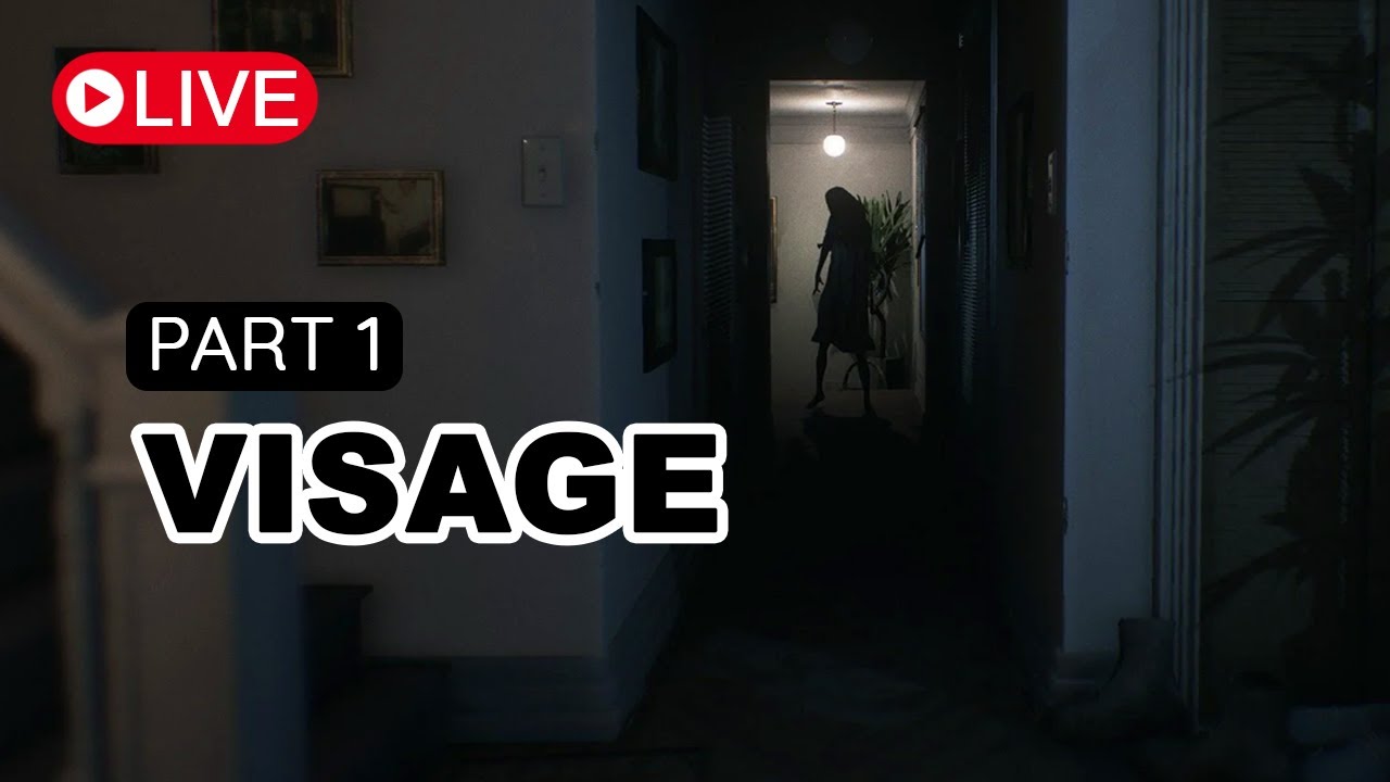 SCARY GAME STREAM - Visage part 1 - YouTube