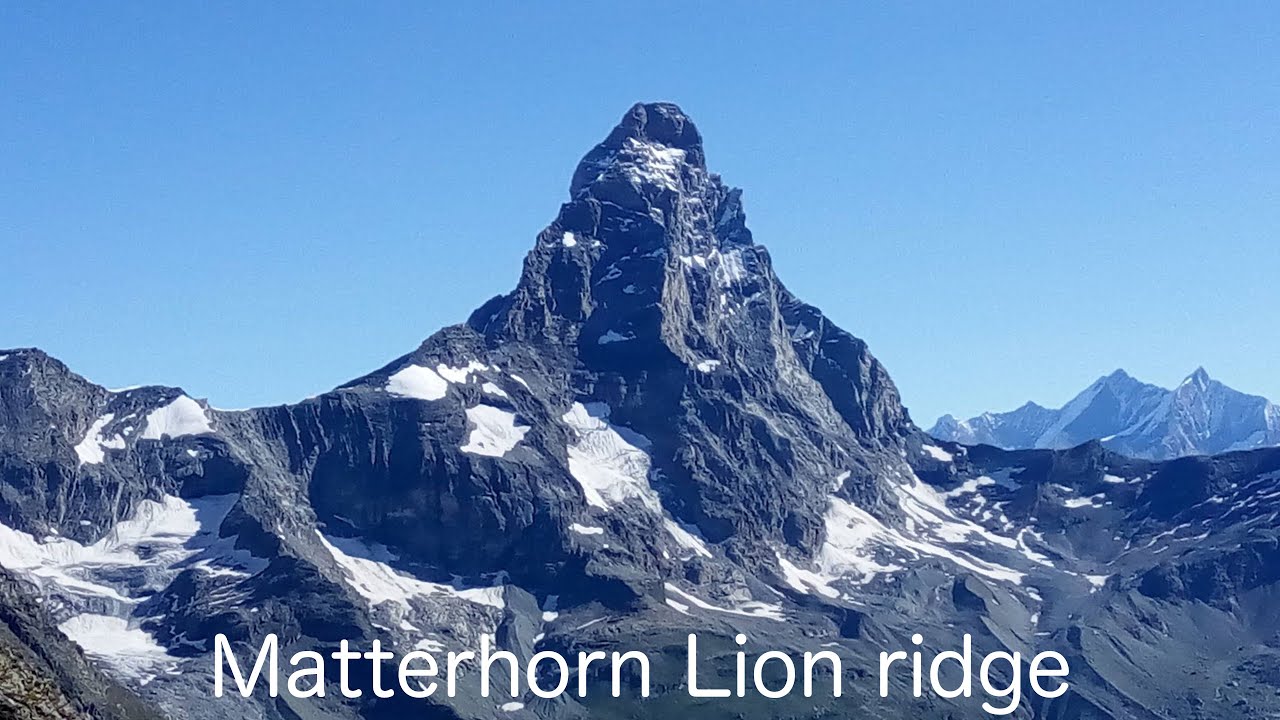 Matterhorn Lion ridge VR - YouTube