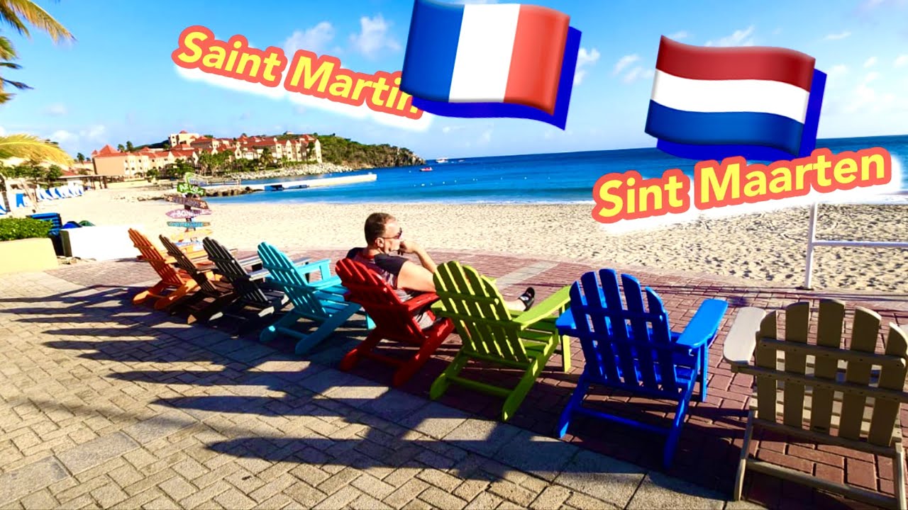 St. Maarten🌴2 Countries on the Island. The French and Dutch sides are ...