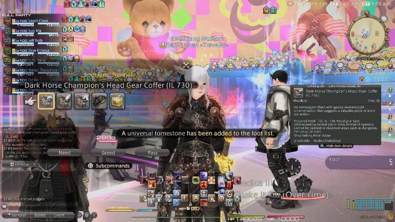 FF14 Sagiri Cleared M2S Samurai - YouTube