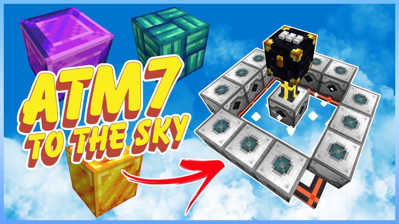 All the Mods 7 To The Sky - Mining Laser - All the Unobtainium Ep11 ...