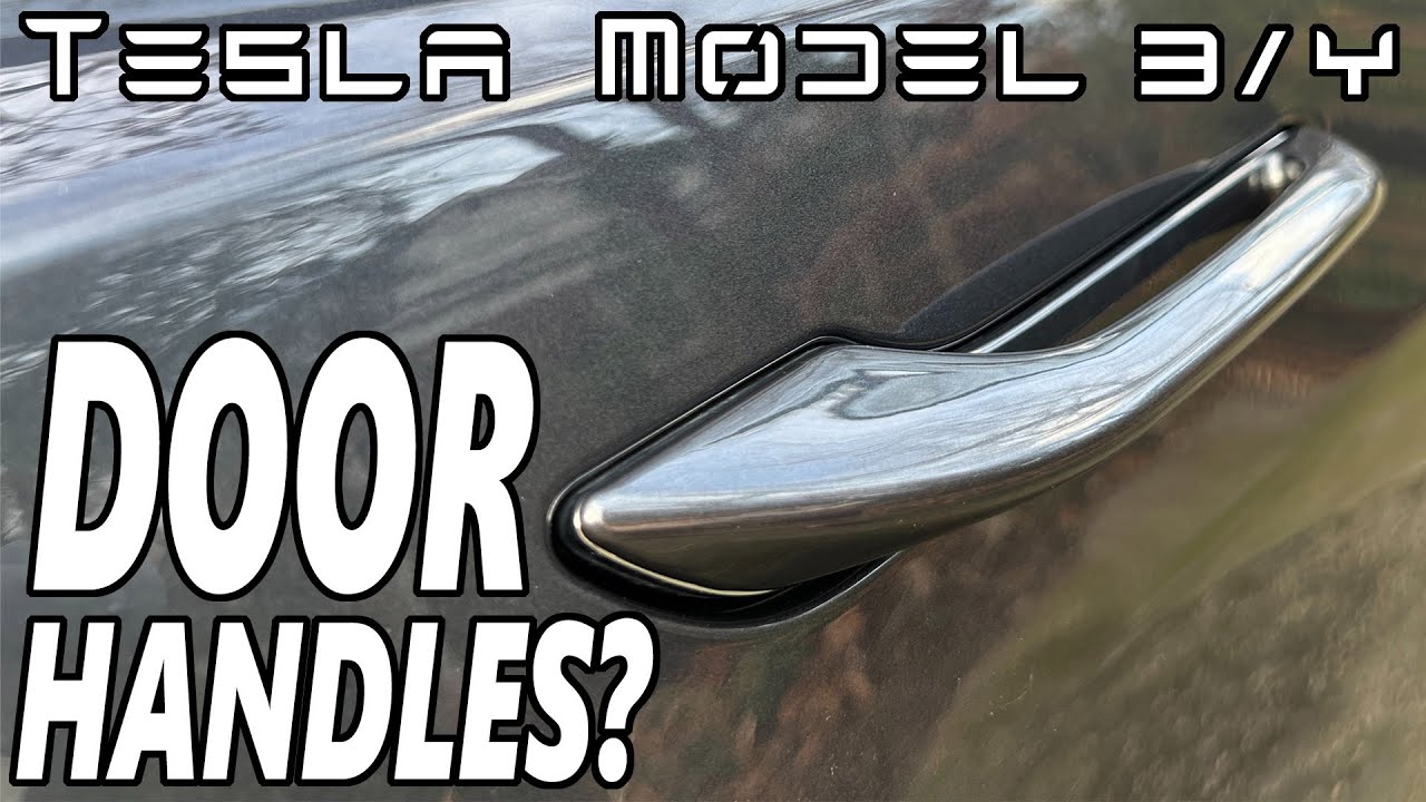 Tesla Model 3/Y - Door Handle Grips - YouTube