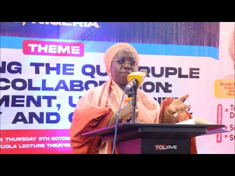Dr Idiat Adebule 7TH LASU STUDENTS RESEARCH FAIR - YouTube