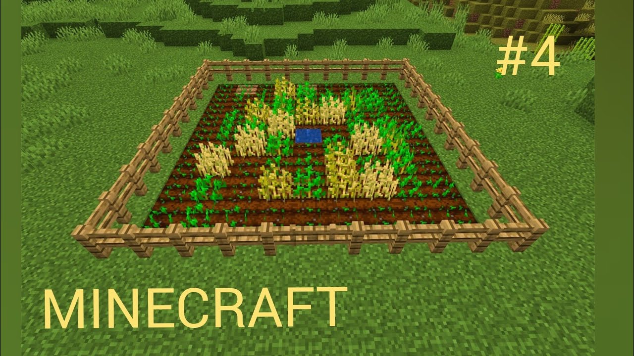 I STARTED FARMING |MINECRAFT EPISODE #4 - YouTube