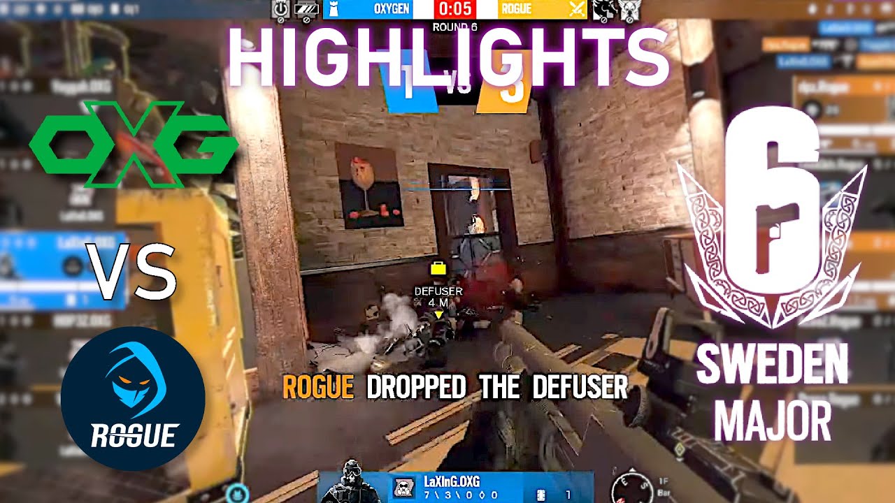 Rogue vs Oxygen - HIGHLIGHTS - Day 1 - Sweden Major 2021 - R6 Esport ...