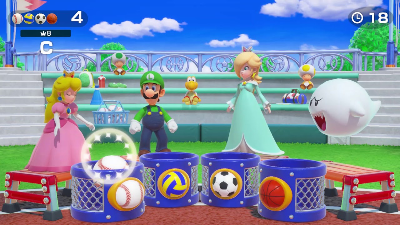 Super Mario Party - Sort of Fun - Co-op Minigame - Gameplay - YouTube