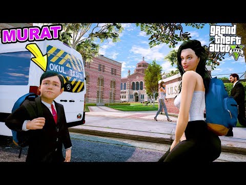 MURAT'IN YENİ OKULDAKİ İLK GÜNÜ! - GTA 5 MURAT'IN HAYATI