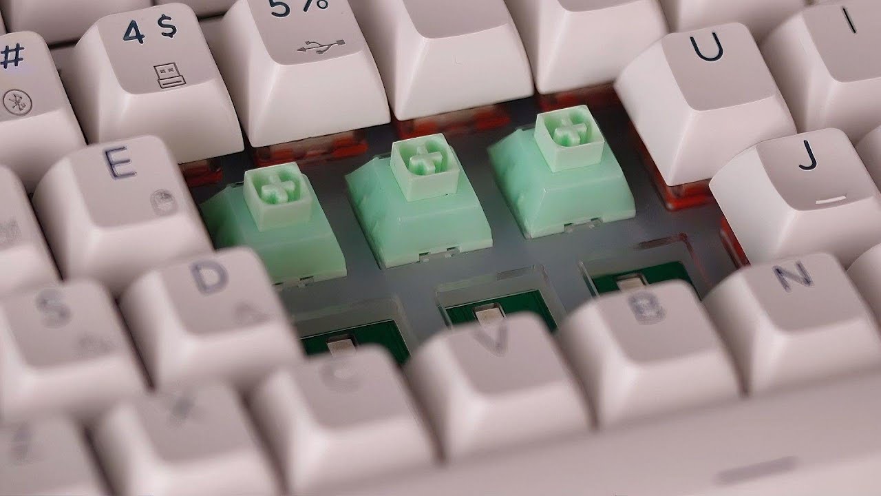 kailh spring switch - YouTube