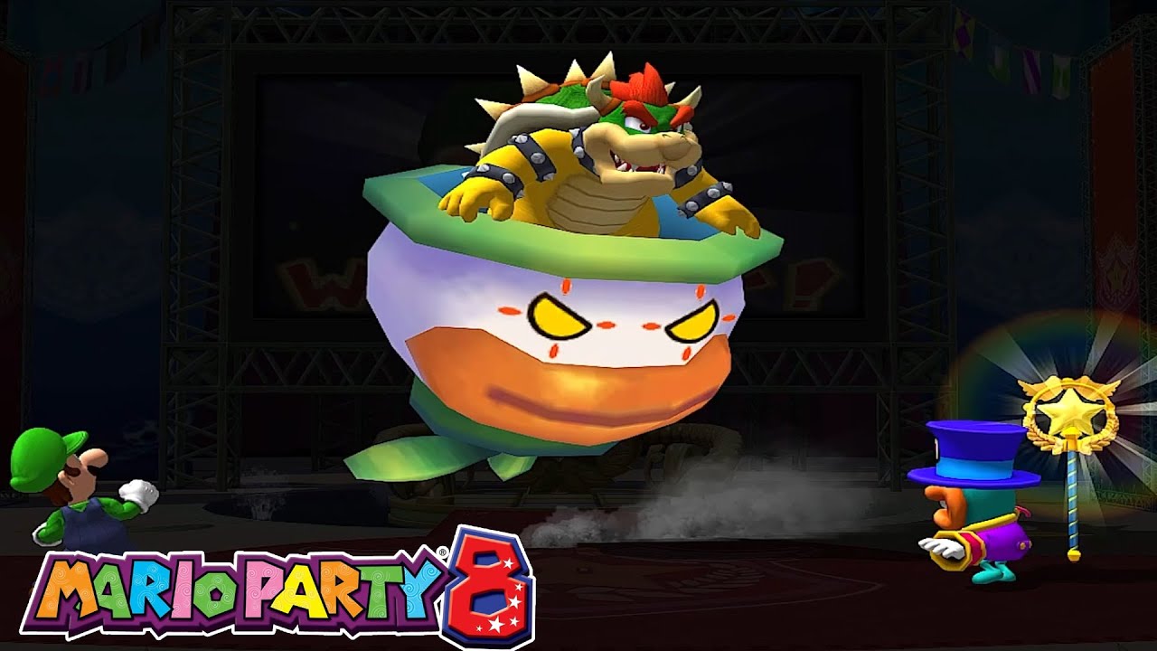 Mario Party 8 - Star Battle Arena - Player Luigi | AlexgamingTV - YouTube