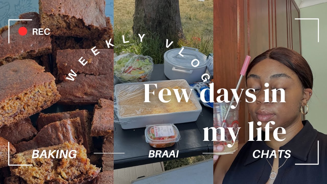 VLOG| A little Motivation | Baking Banana Bread | Attending a Braai ...