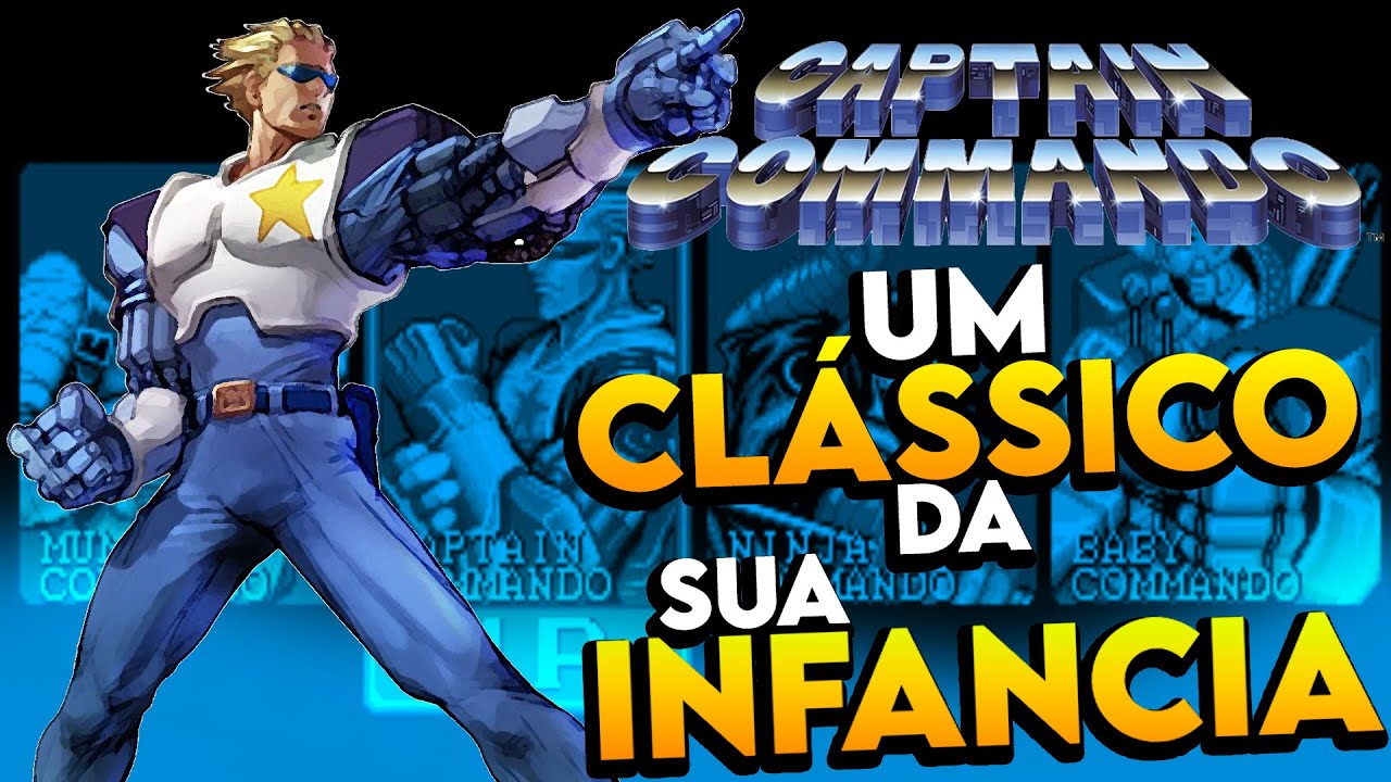 Captain Commando PS1: domingo nostágico ao Vivo - YouTube
