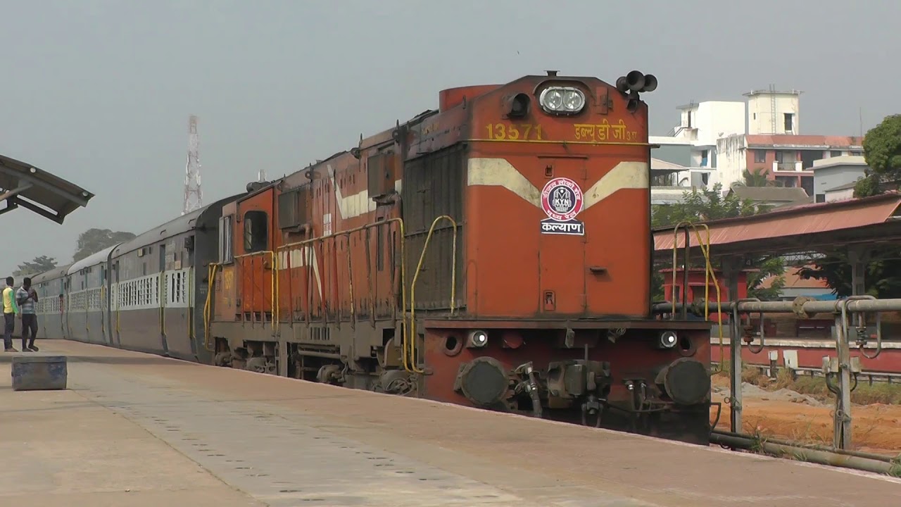 passenger arrival at madgoan 2 - YouTube