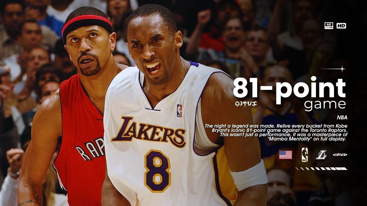 81-point game｜Kobe Bryant｜NBA｜2006 - YouTube