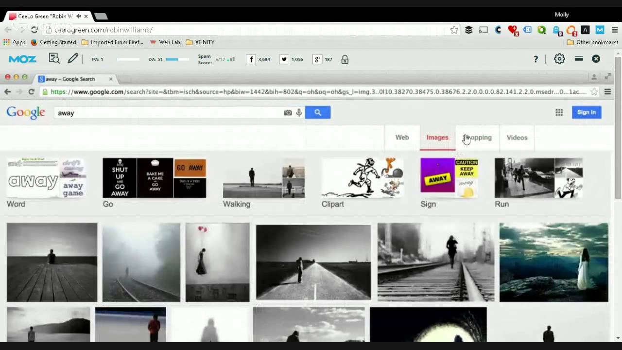 Interactive Google Search Music Video - CeeLo Green "Robin Williams ...