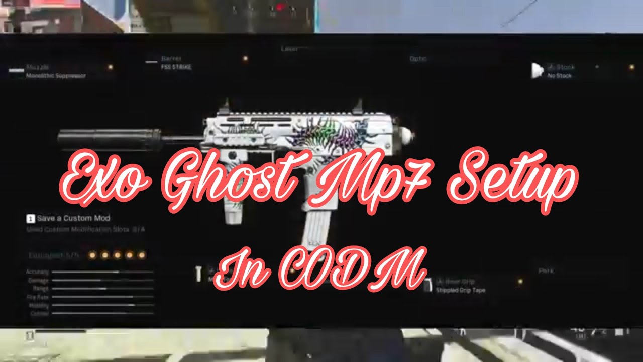 Exo ghost mp7 setup in codm it's not that bad - COD Modern Warfare ...