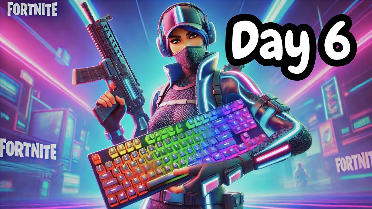 Fortnite Transition To KBM Day 6 - YouTube