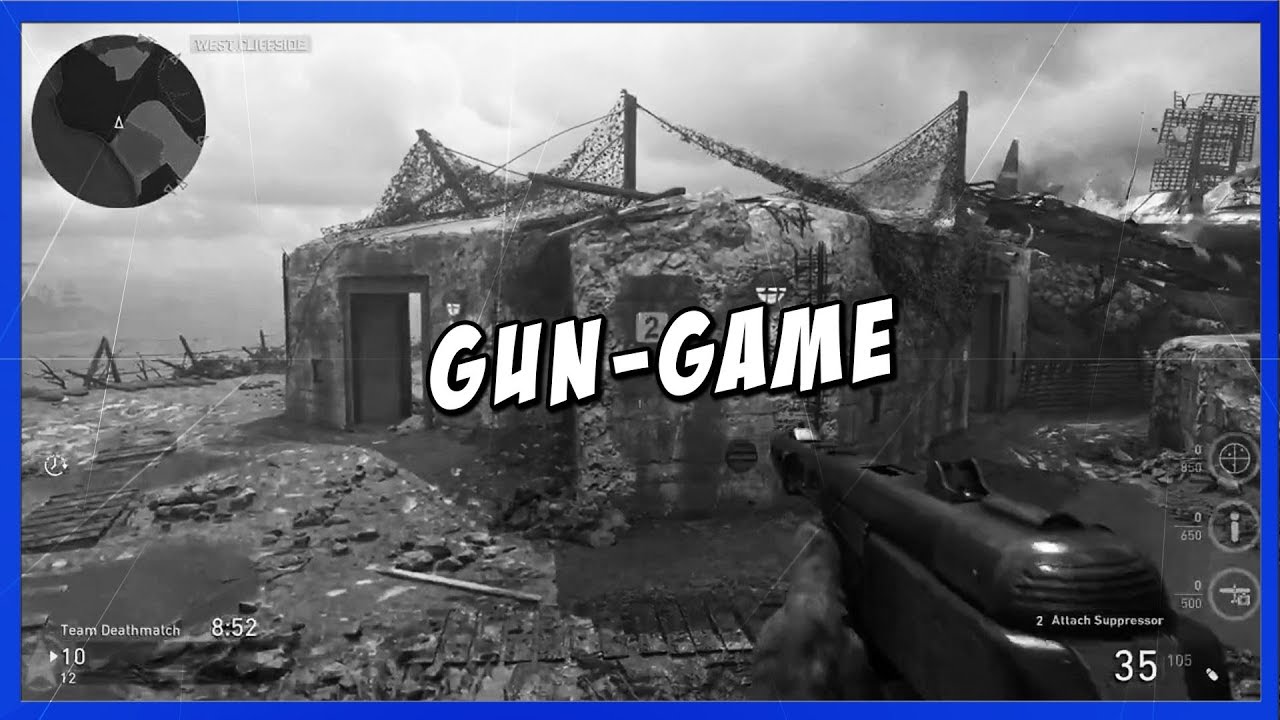 GUN GAME | Call of Duty WWII #1 (FIRST VIDEO 2018) - YouTube