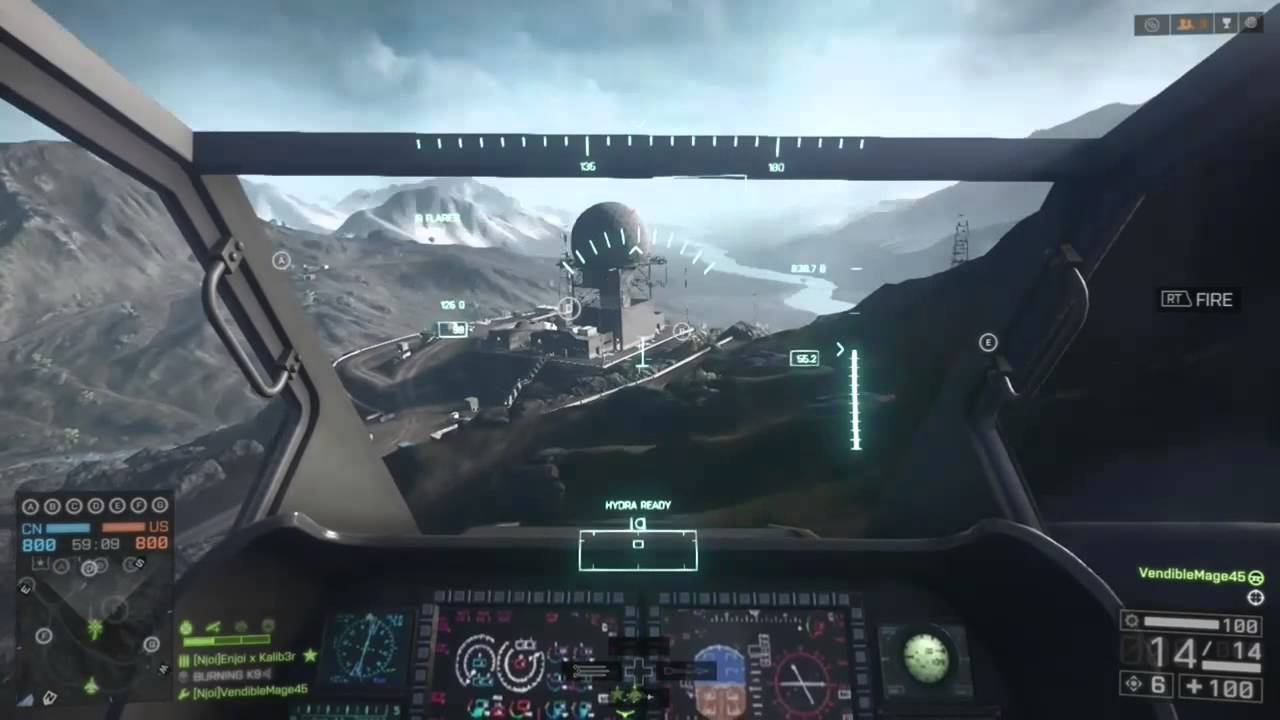 BF4:random moments- acv 360, invisibility glitch, and more - YouTube