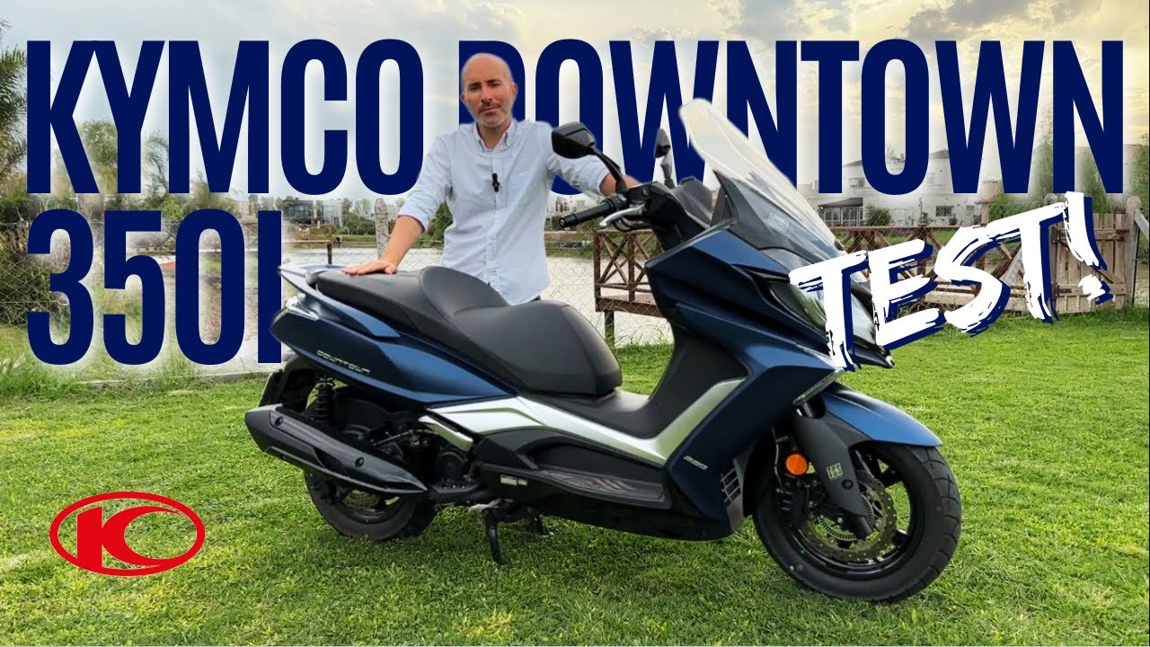 Kymco Downtown 350i | Review x Mariano Garbini - YouTube