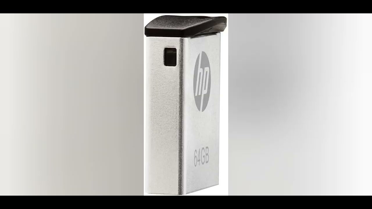 HP v222w 64GB USB 2.0 Mini Pen Drive (Silver) - YouTube